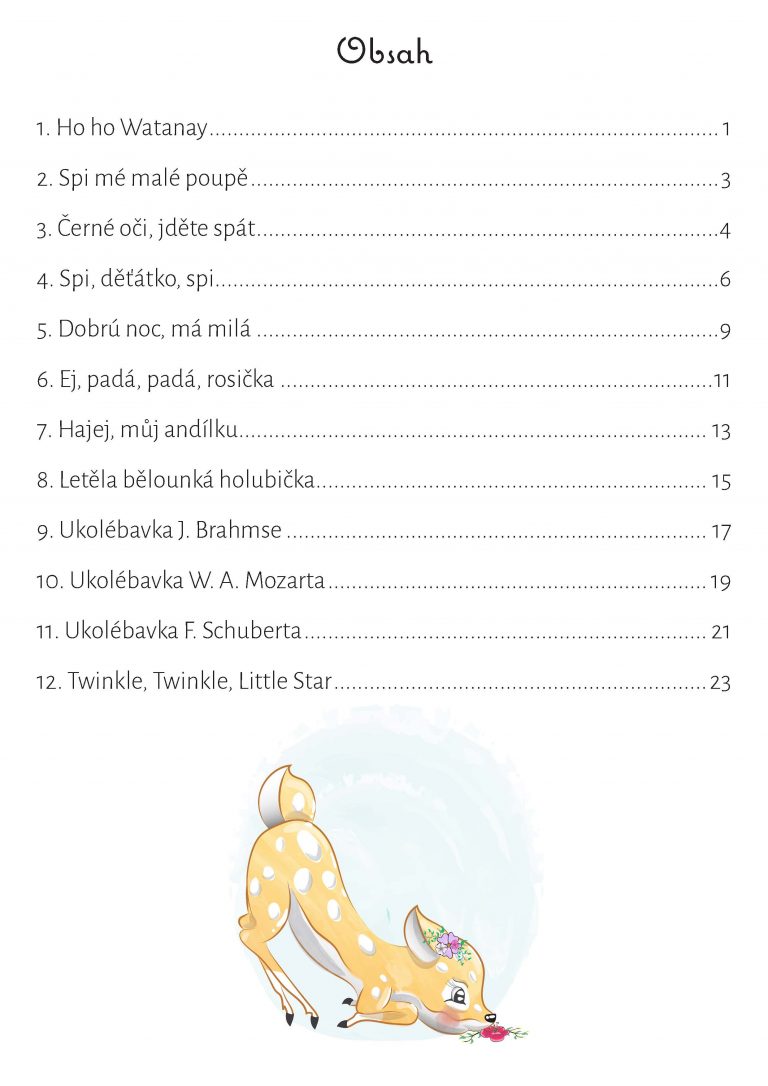 Ukolébavky pro klavír – Eva Lorenc